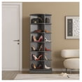 Rotating Shoe Cabinet 360° Swivel Shoe Organizer - 24 Pair Capacity ...