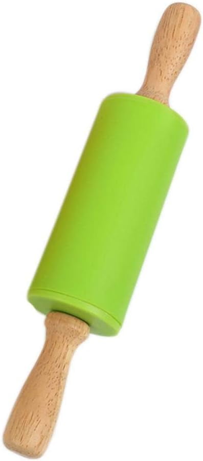 Rotating Silicone Rolling Pin Dough Noodle Making Tool Bread Pastry ...