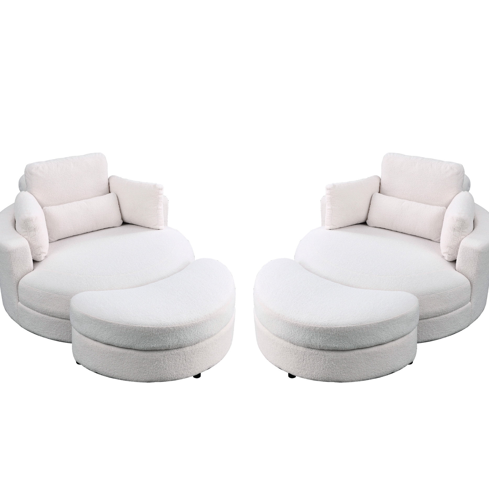 Rotating Sofa Chair+Storage Ottoman”-“Hotel Lobby/Living Room Use+Multi ...
