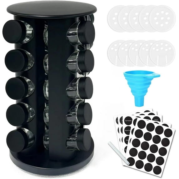 Rotating Spice Rack Organizer, Revolving Spice Rack for Cabinet ...