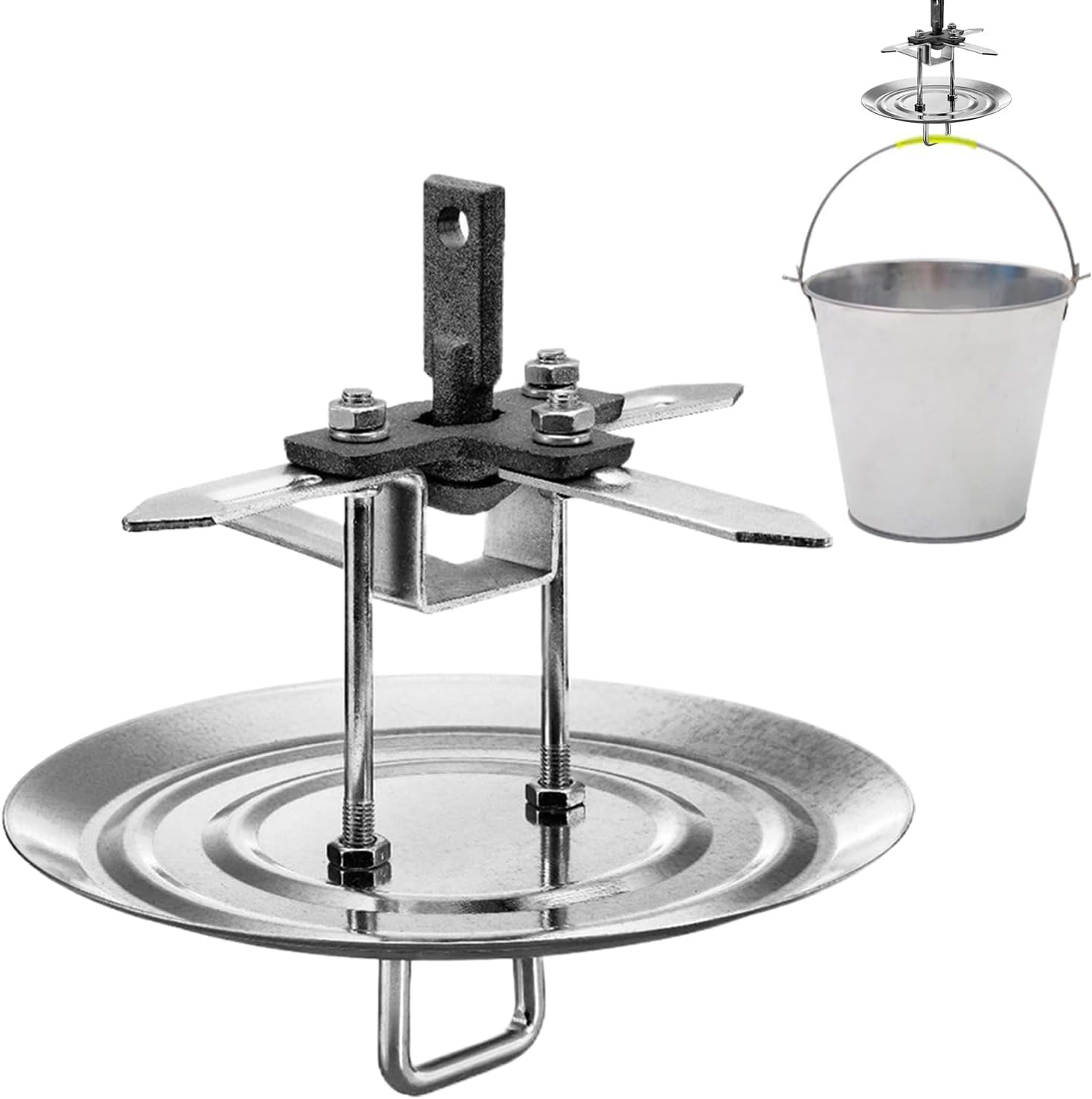 Rotating Spinner Hooks Heavy Duty - Oven Painting Spraying Hangers ...