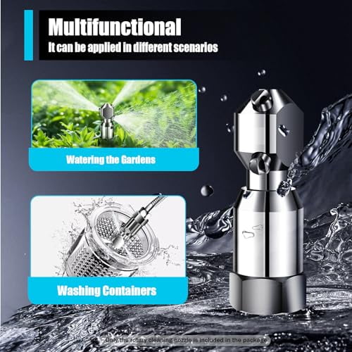 Rotating Spraying Tank Jet Nozzle - 360 Degree - Stainless Steel Rotary ...