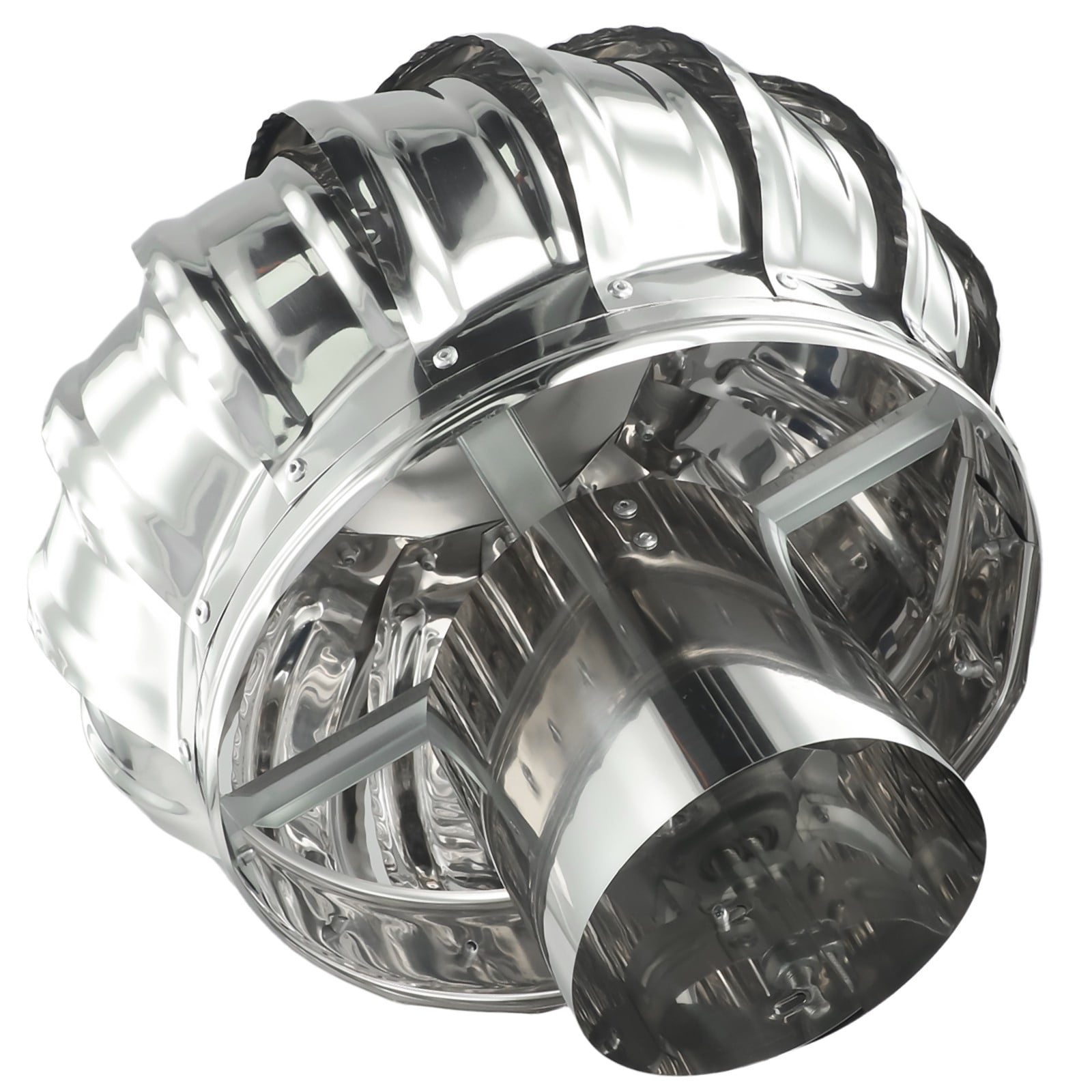 Rotating Stainless Steel Chimney Cowl Cap Protects Flue Pipe Enhances ...