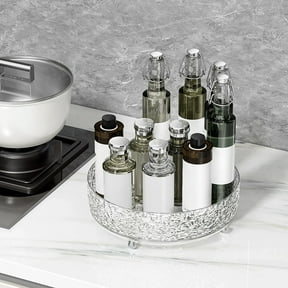 10" Rotating Storage Tray, 360° Spinning Turntable for Kitchen, Fridge ...