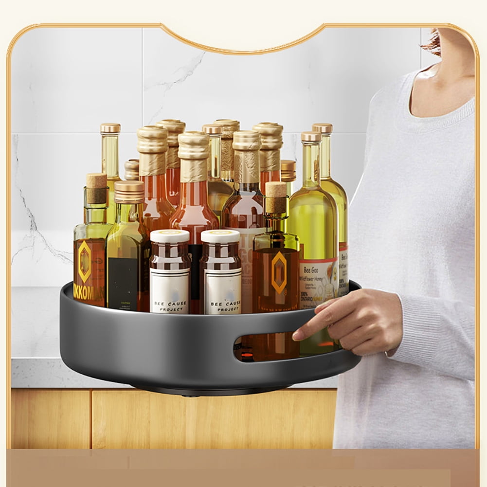 Rotating Storage Rack, Rotating Spice Rack, Kitchen Countertop ...
