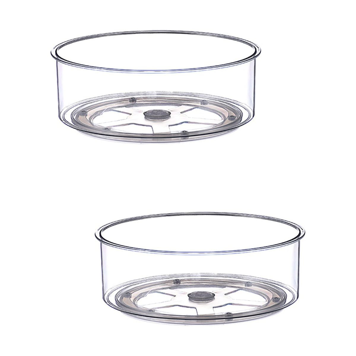 Rotating Storage Tray Countertop Rack Food Organizer for Cosmetics ...