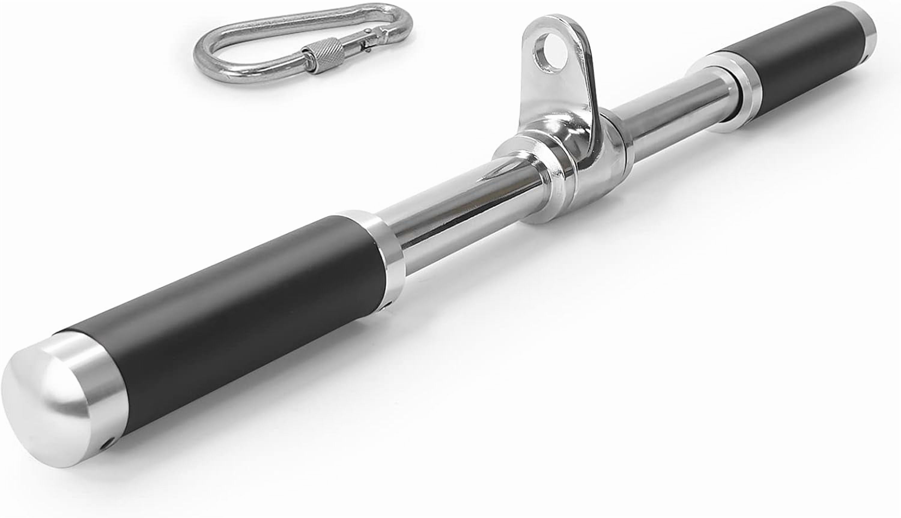 Rotating Straight Bar, Heavy Duty Cable Machine Attachments for Tricep ...
