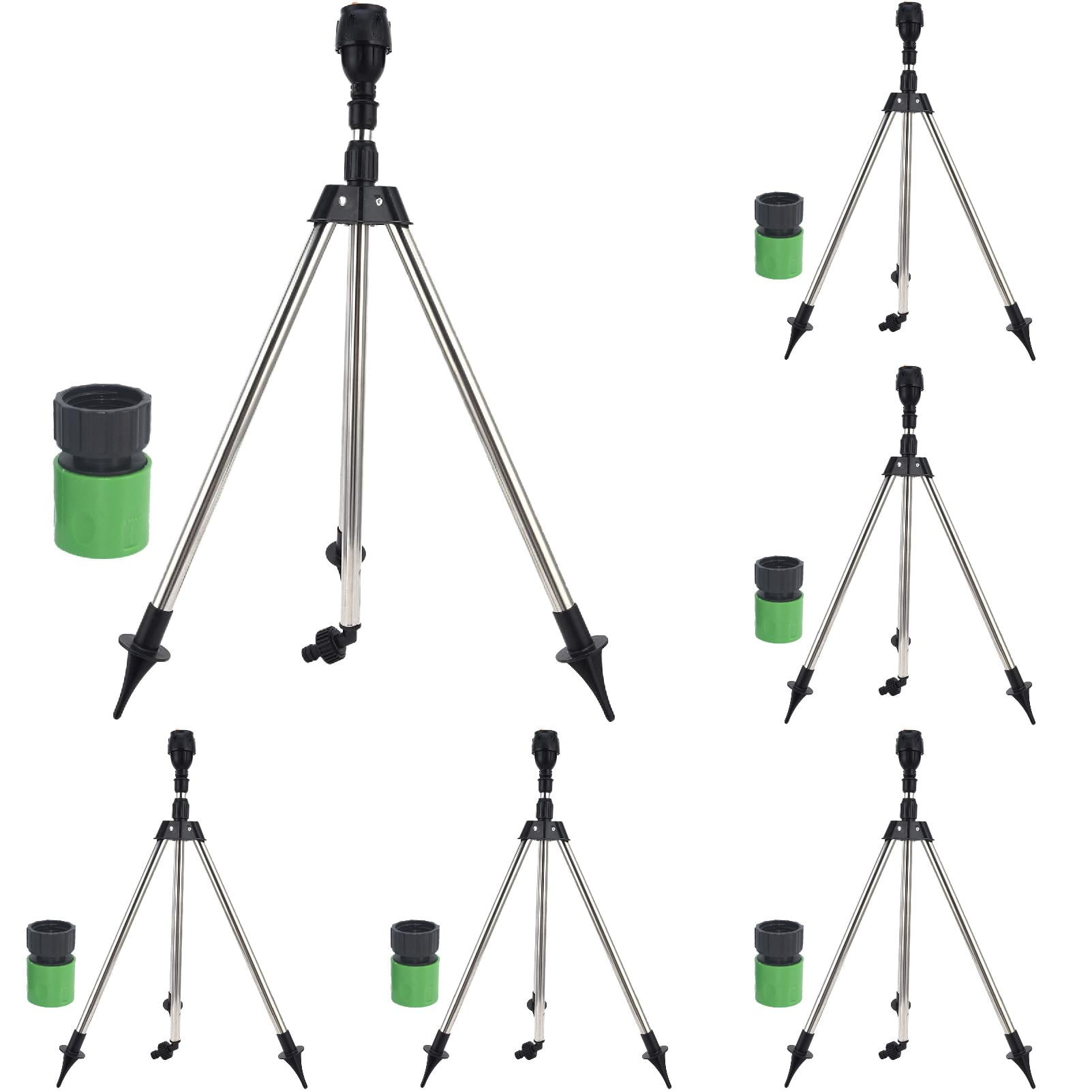 Rotating Tripod Sprinkler 360 Automatic Rotating Irrigation Watering ...