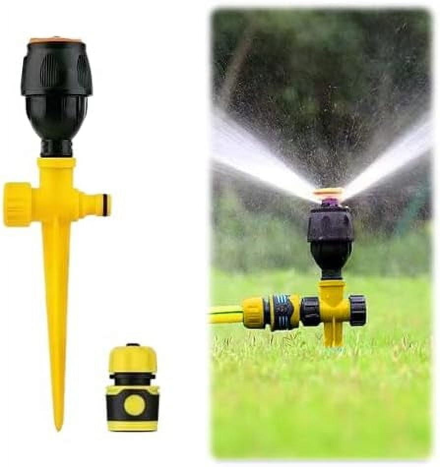 Rotating Tripod Sprinkler, 360 Degree Automatic Rotating Irrigation ...