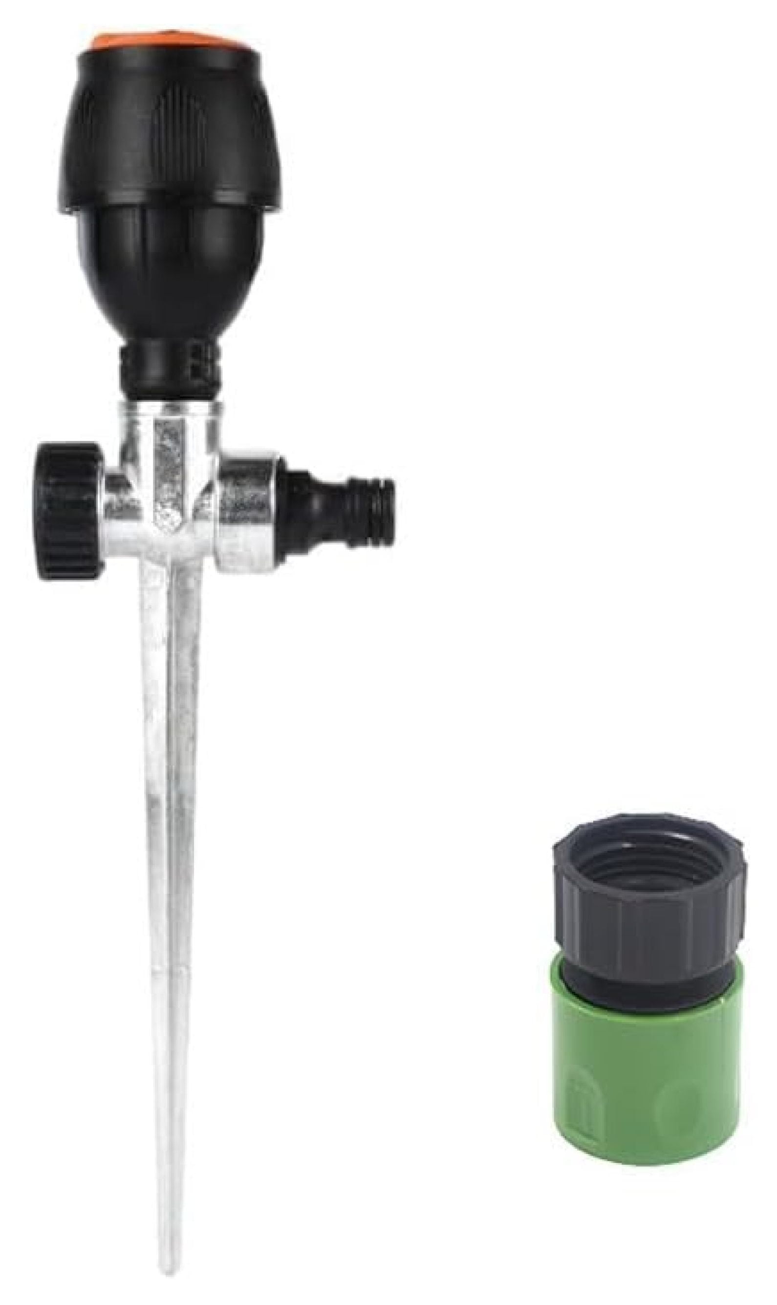 Rotating Tripod Sprinkler, Upgraded Stainless Steel Automatic ...