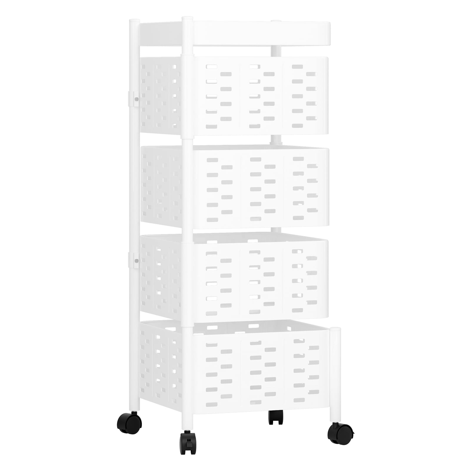 Rotating Trolley, Square Kitchen Trolley, Rotating Kitchen Storage ...