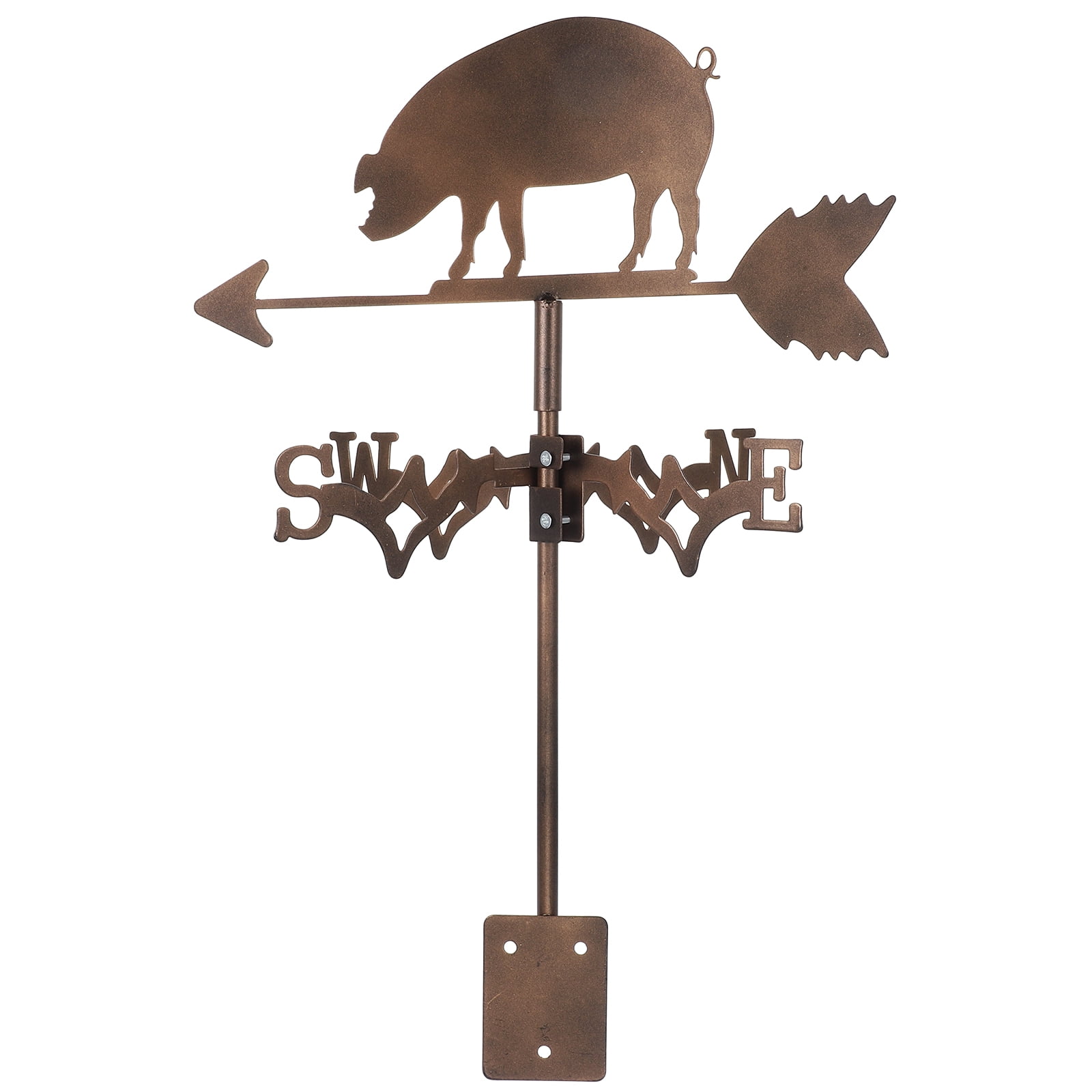 Rotating Vane Anemometer Farmhouse Roof Decoration Decorative Wind Vane ...