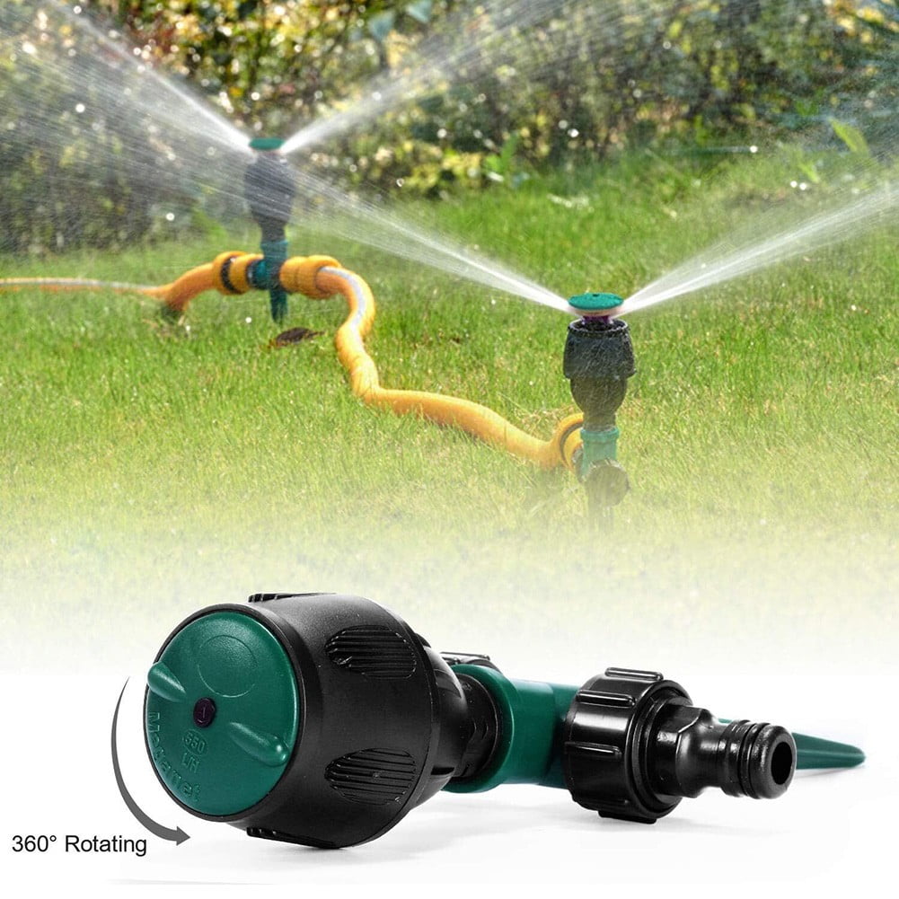 Rotating Water Sprinkler for Garden Lawn Irrigation and Grass Spraying ...