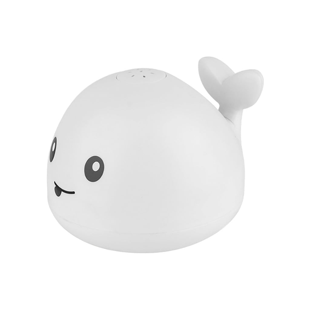 Rotating Whale Bath Toy for Toddlers - Shower Spray Drifting Pool ...
