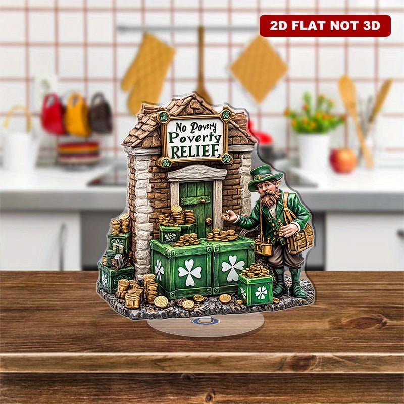 Rotating acrylic display featuring a Victorian-era diorama of St ...