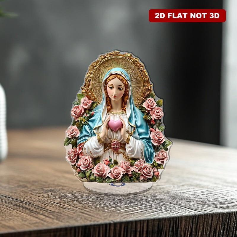 Rotating acrylic figurine featuring an ultra-realistic depiction of the ...