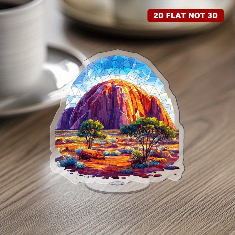 Rotating acrylic ornament featuring bright, detailed Victorian stained ...