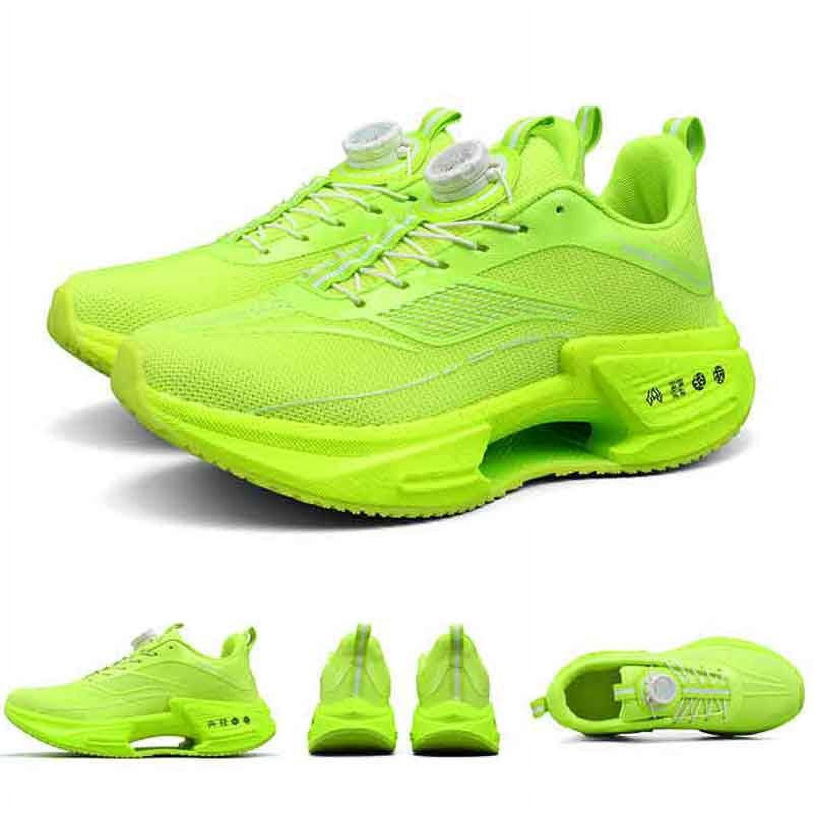 Rotating button shoes carbon plate sneakers men's and women's support ...