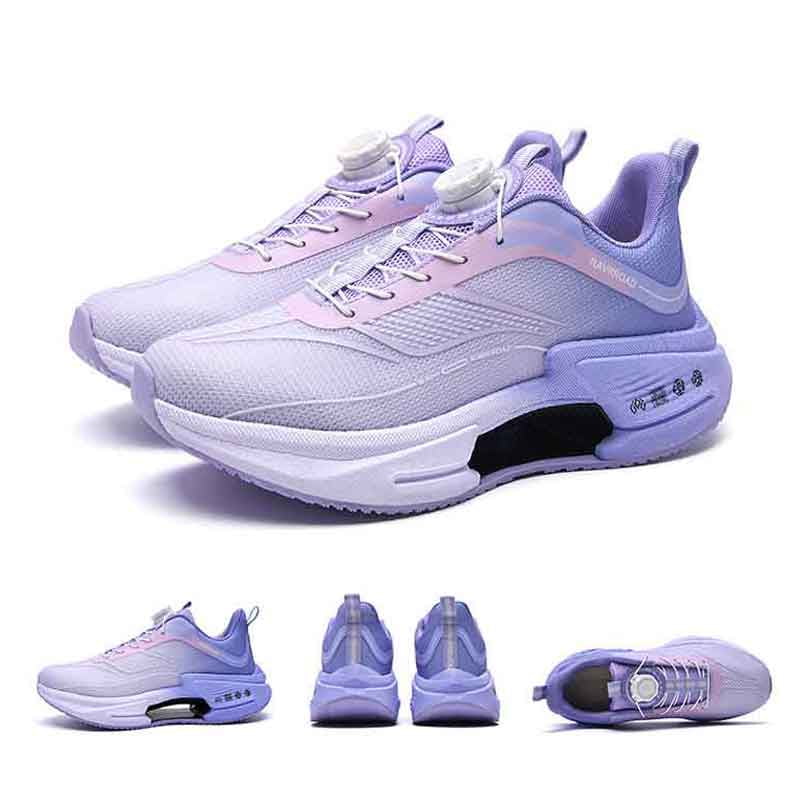 Rotating button shoes carbon plate sneakers men's and women's support ...