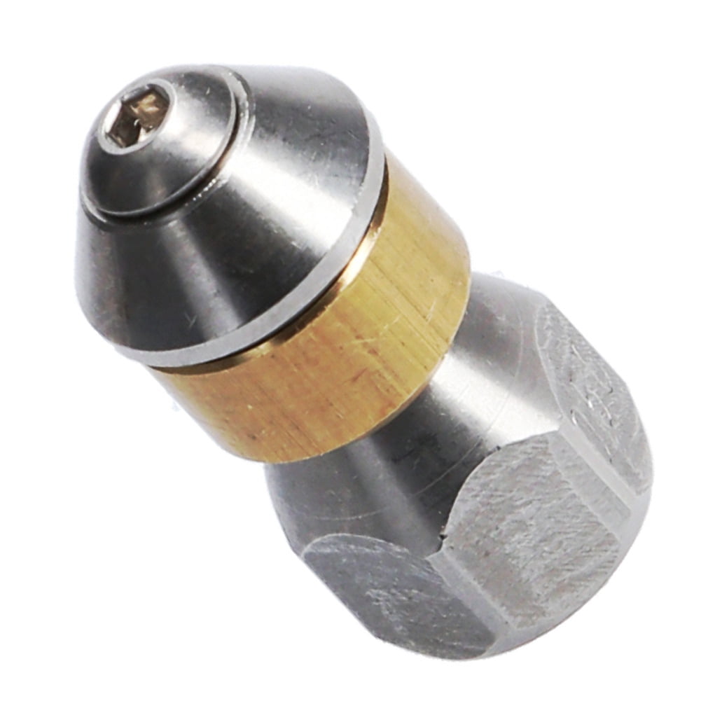 Rotating pipe cleaning nozzle 1/8\" inch IG for high pressure cleaner ...