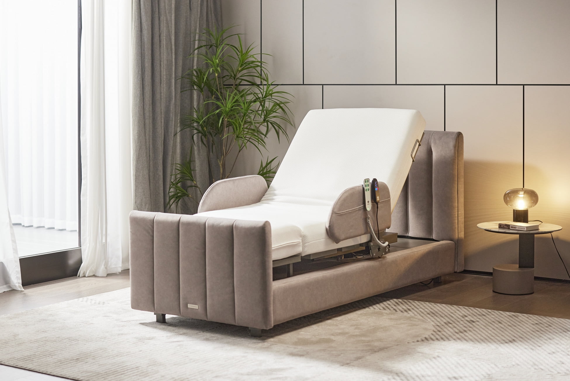 Rotation Hospital Nursing Bed with Massage and Heating, Electric ...