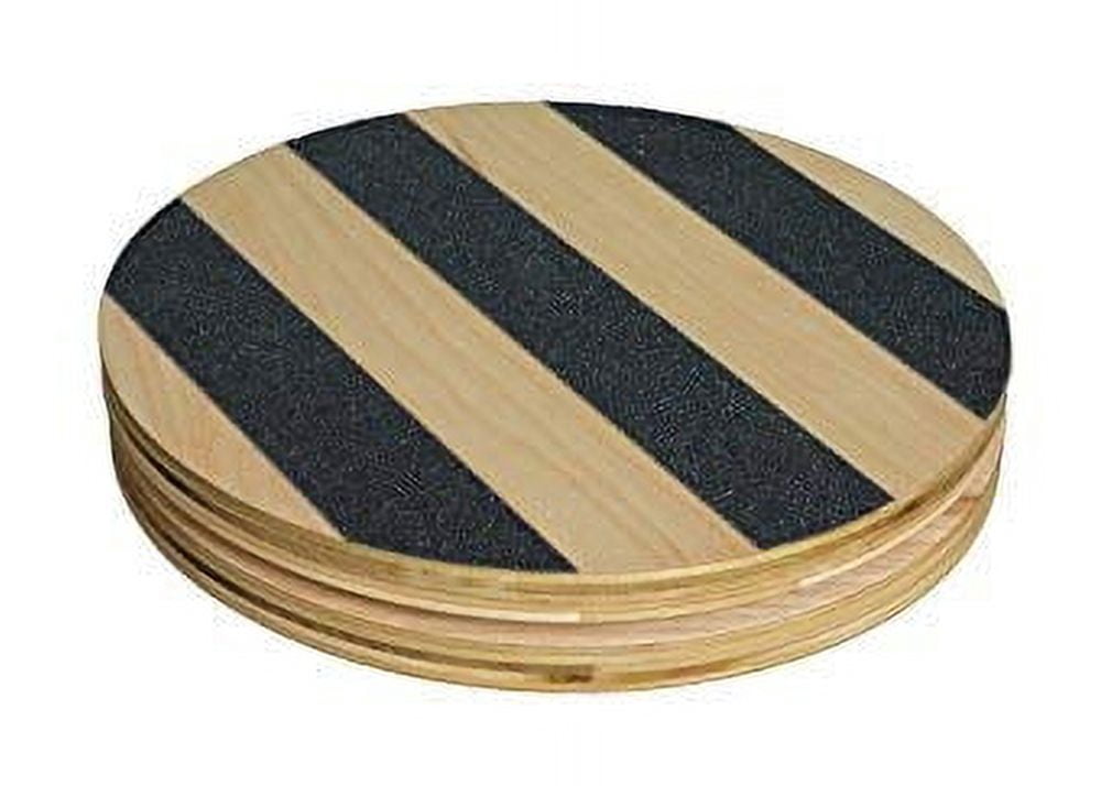 Rotational Disc, Twist Board, Birch 11.5" Diameter, Economy - Walmart.com