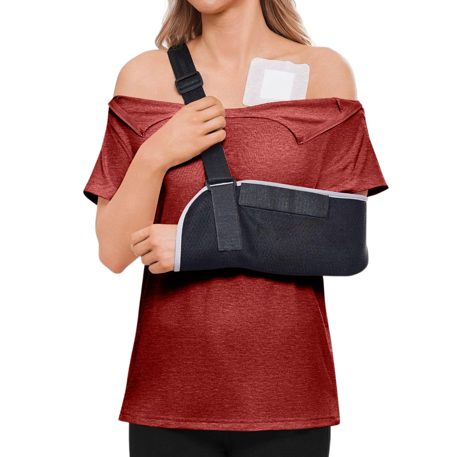 Rotator Cuff Surgery Recovery Shirts for Women Chemo Dialysis Port Tops ...
