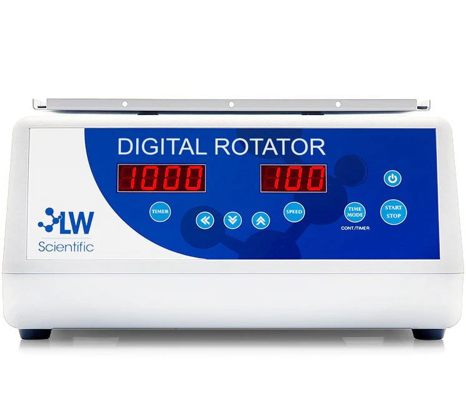 Rotator - variable speed, digital timer and tachometer, 100v-240v ...