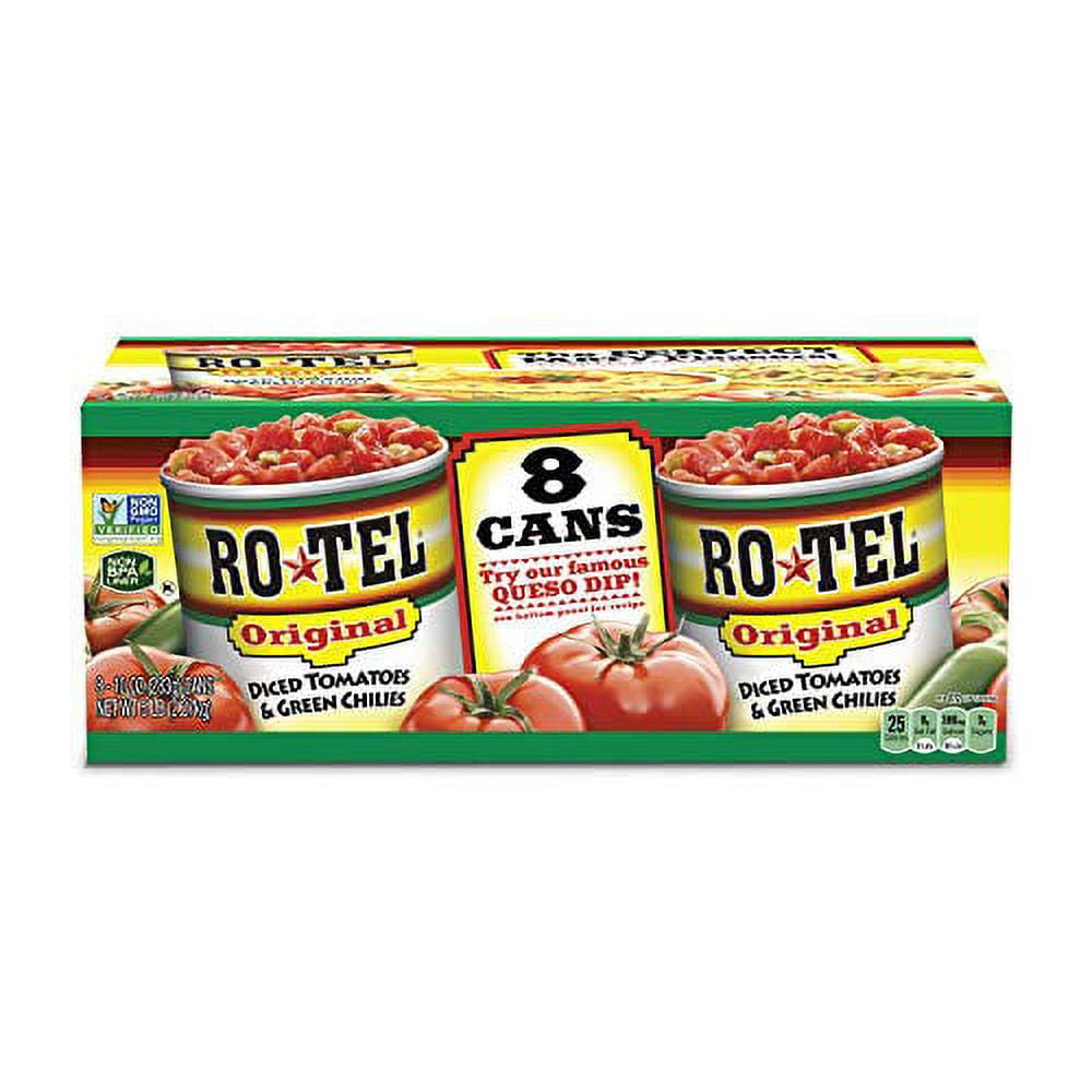 Rotel Diced Tomatoes & Green Chilies (10 oz., 8 ct.) (pack of 2 ...