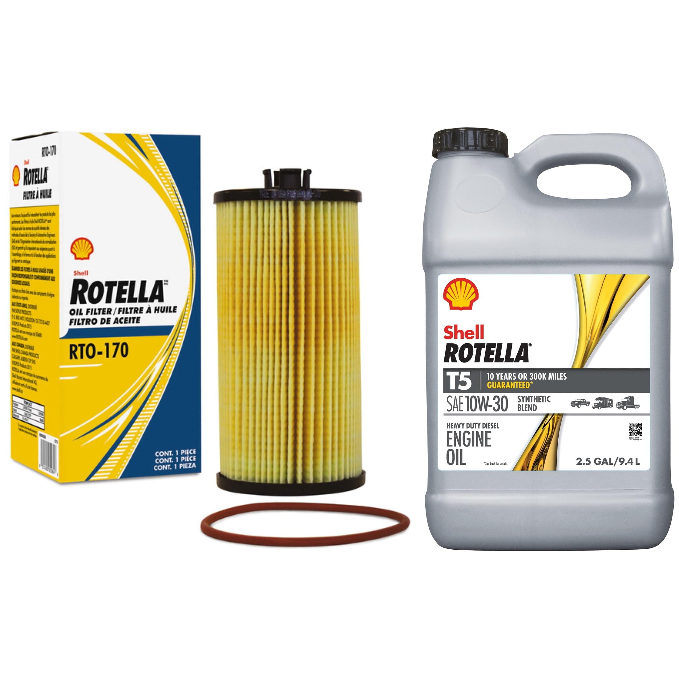Rotella T6 plus Rotella Filter, RTO170 - Walmart.com