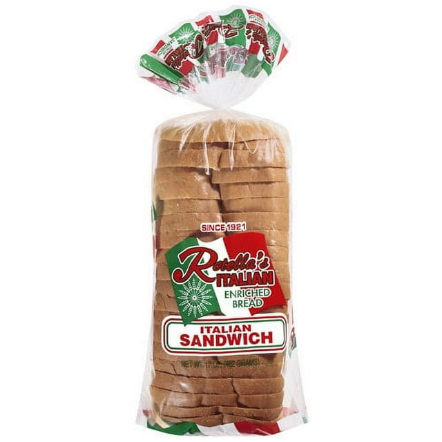 Rotella's Italian Bakery Enriched Italian Bread Loaf, 17 oz, 18 Count ...