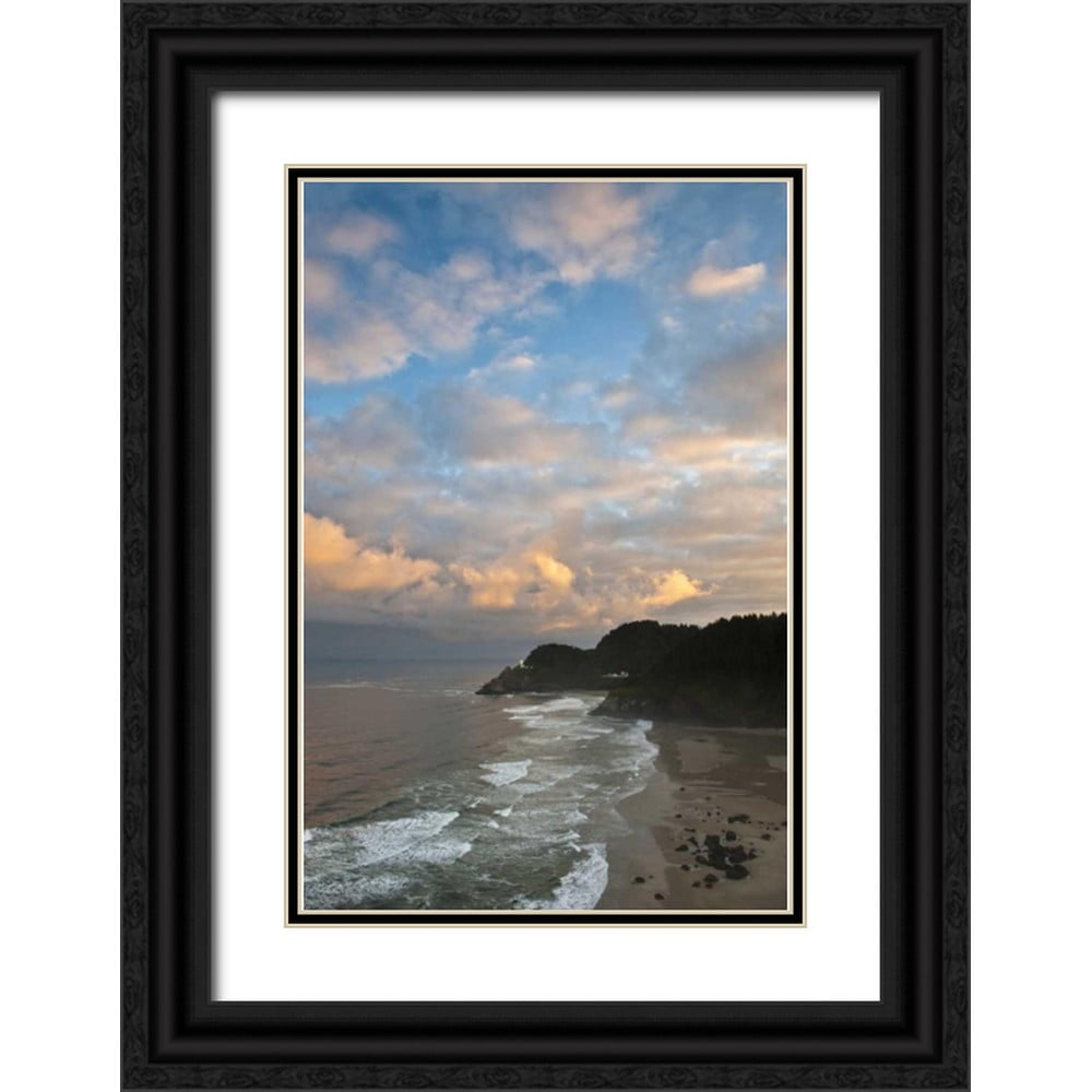 Rotenberg, Nancy 13x18 Black Ornate Wood Framed with Double Matting ...