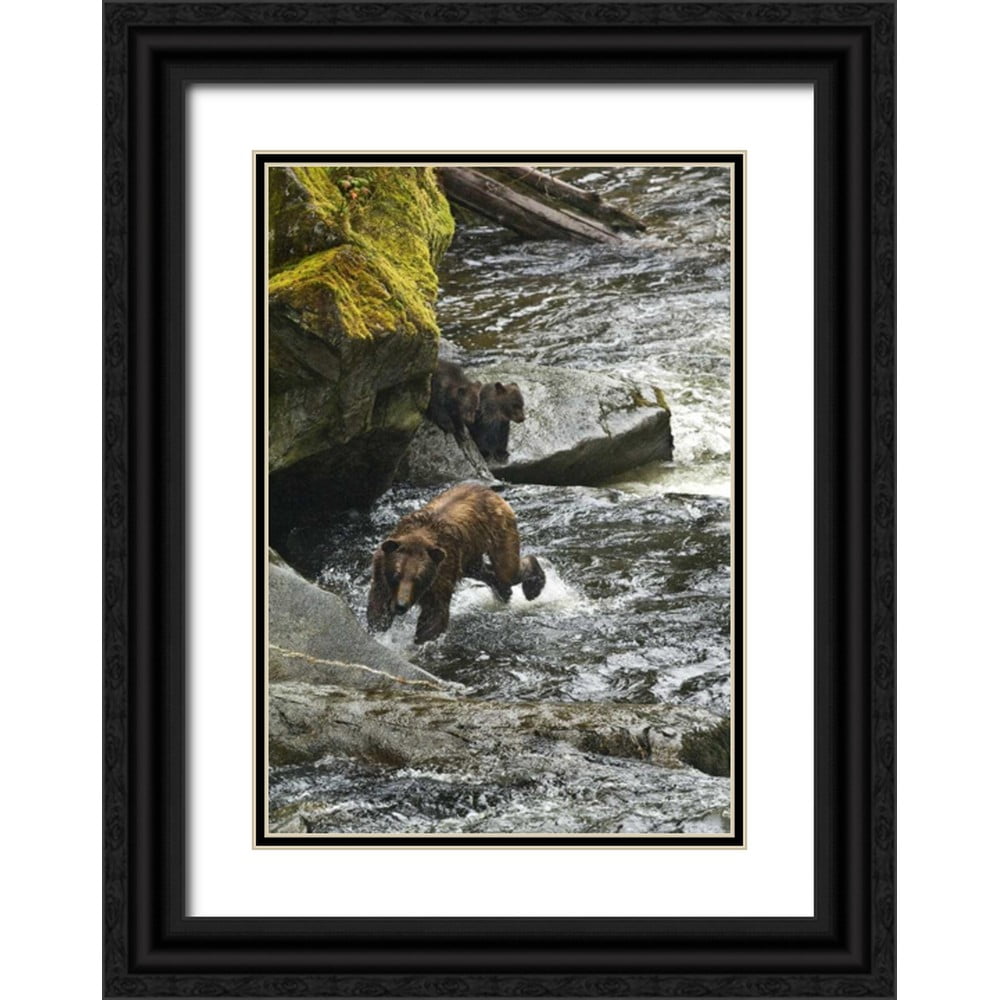 Rotenberg, Nancy 14x18 Black Ornate Wood Framed with Double Matting ...