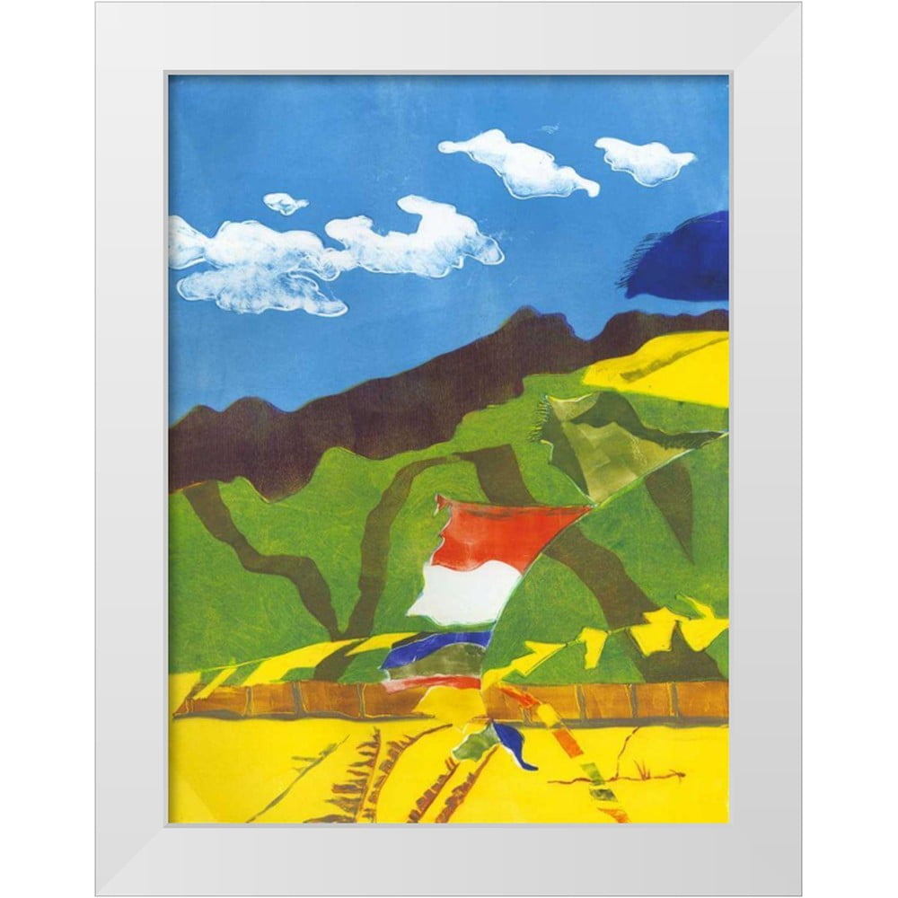 Roth, Carolyn 12x14 White Modern Wood Framed Museum Art Print Titled ...