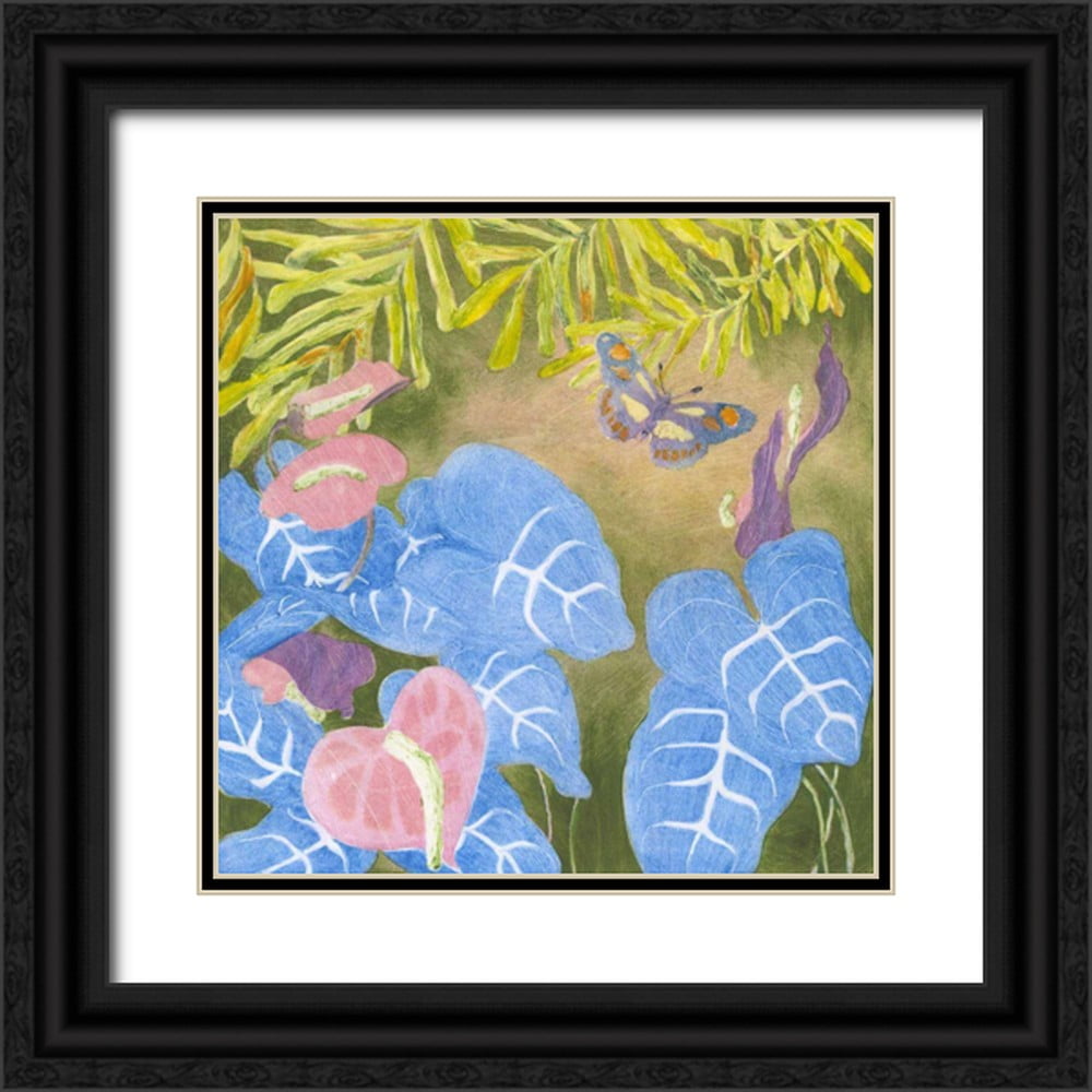 Roth, Carolyn 20x20 Black Ornate Wood Framed with Double Matting Museum ...