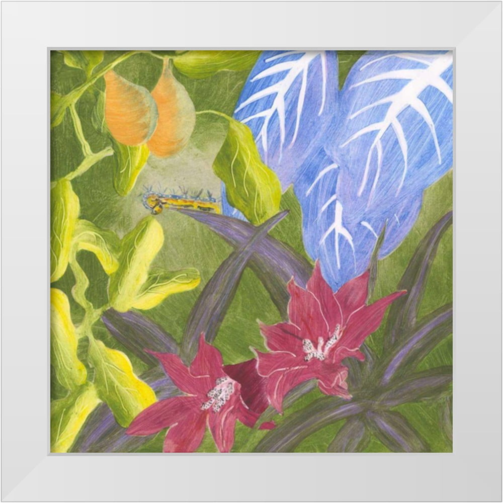 Roth, Carolyn 26x26 White Modern Wood Framed Museum Art Print Titled ...