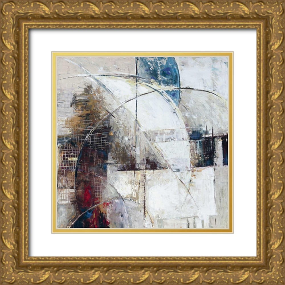 Roth, Jack 15x15 Gold Ornate Wood Framed with Double Matting Museum Art Print Titled - Parallel ...
