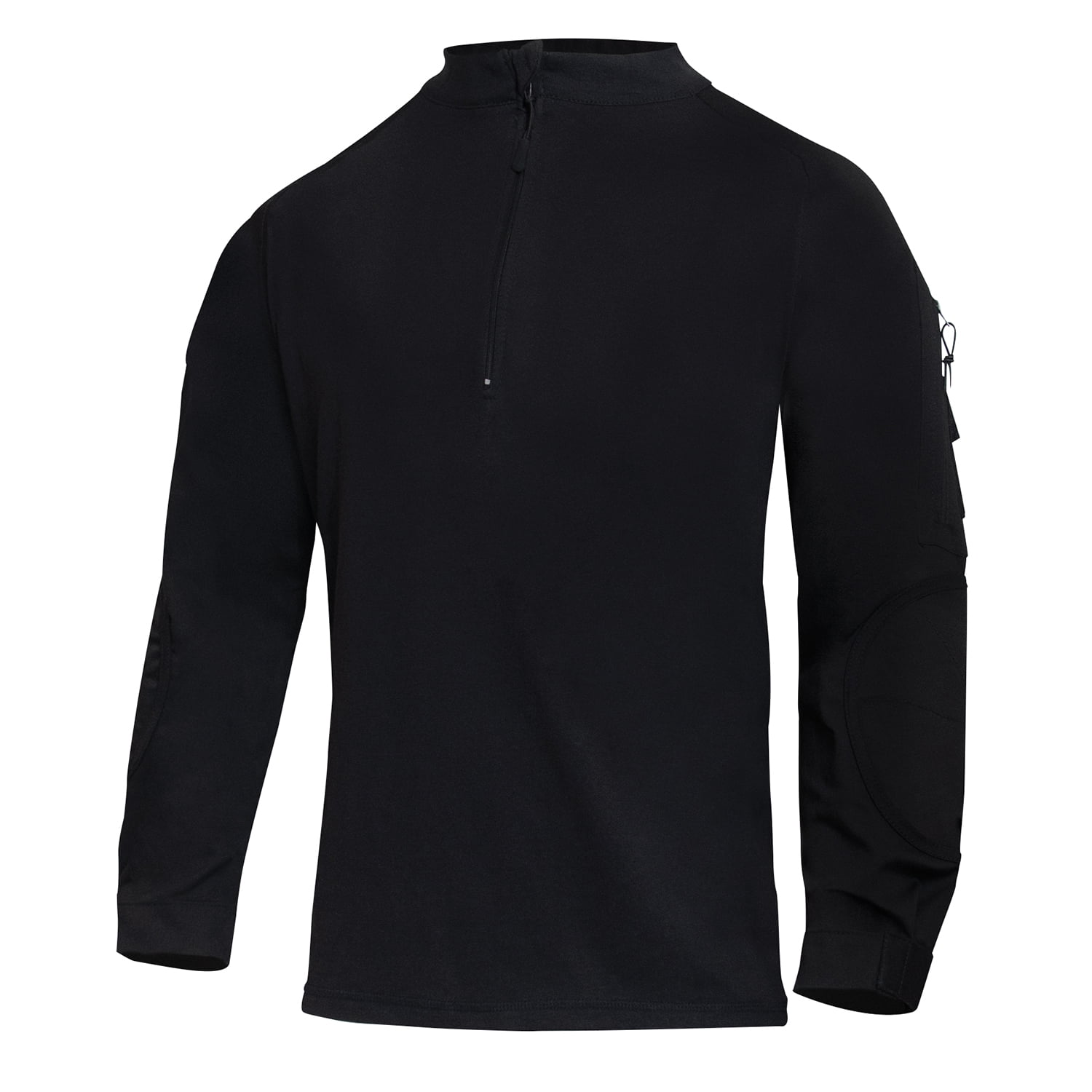 Rothco 1/4 Zip Airsoft Shirt, Black, S - Walmart.com