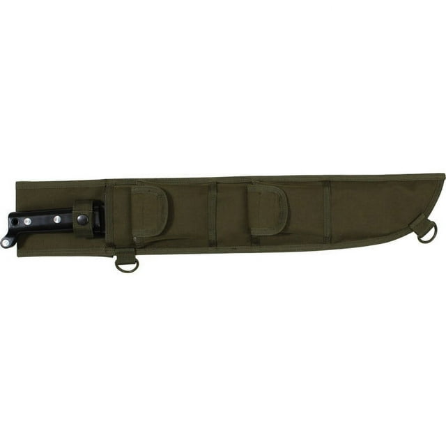 Rothco 18 Inch MOLLE Compatible Machete Sheath, Olive Drab, -OliveDrab ...