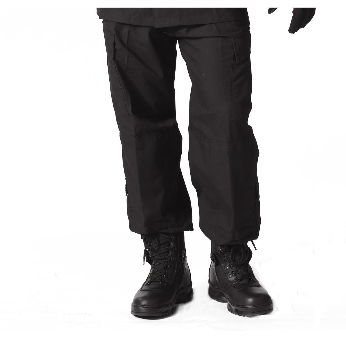 Rothco 5455 SDU Tactical Black ACU Style Uniform Pants for SWAT ...