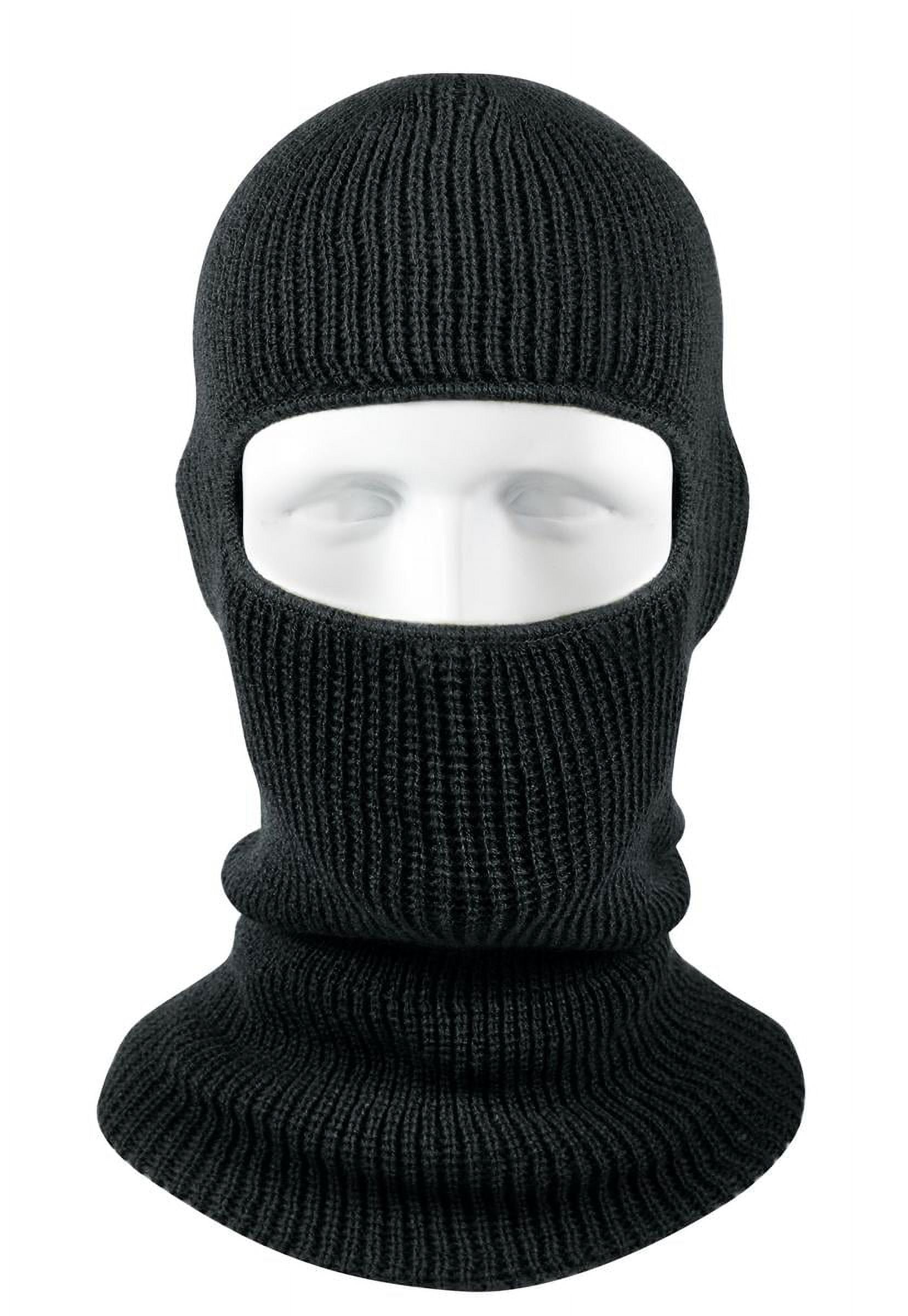 Rothco Acrylic One-Hole Face Mask, Black - Walmart.com