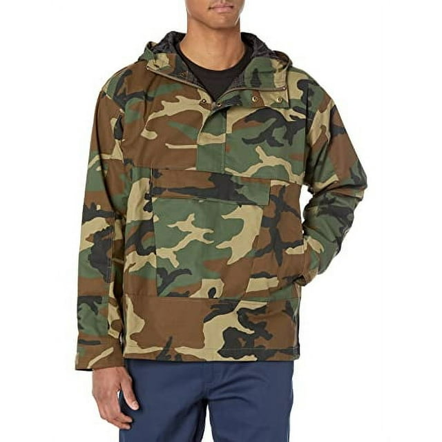 Rothco Anorak Parka - Men's, Woodland Camo, 3XL - Walmart.com