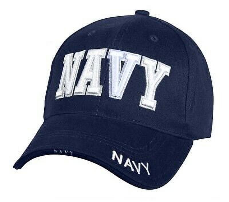 Rothco 10933 Deluxe Navy Low Profile Cap, Navy Blue - Walmart.com