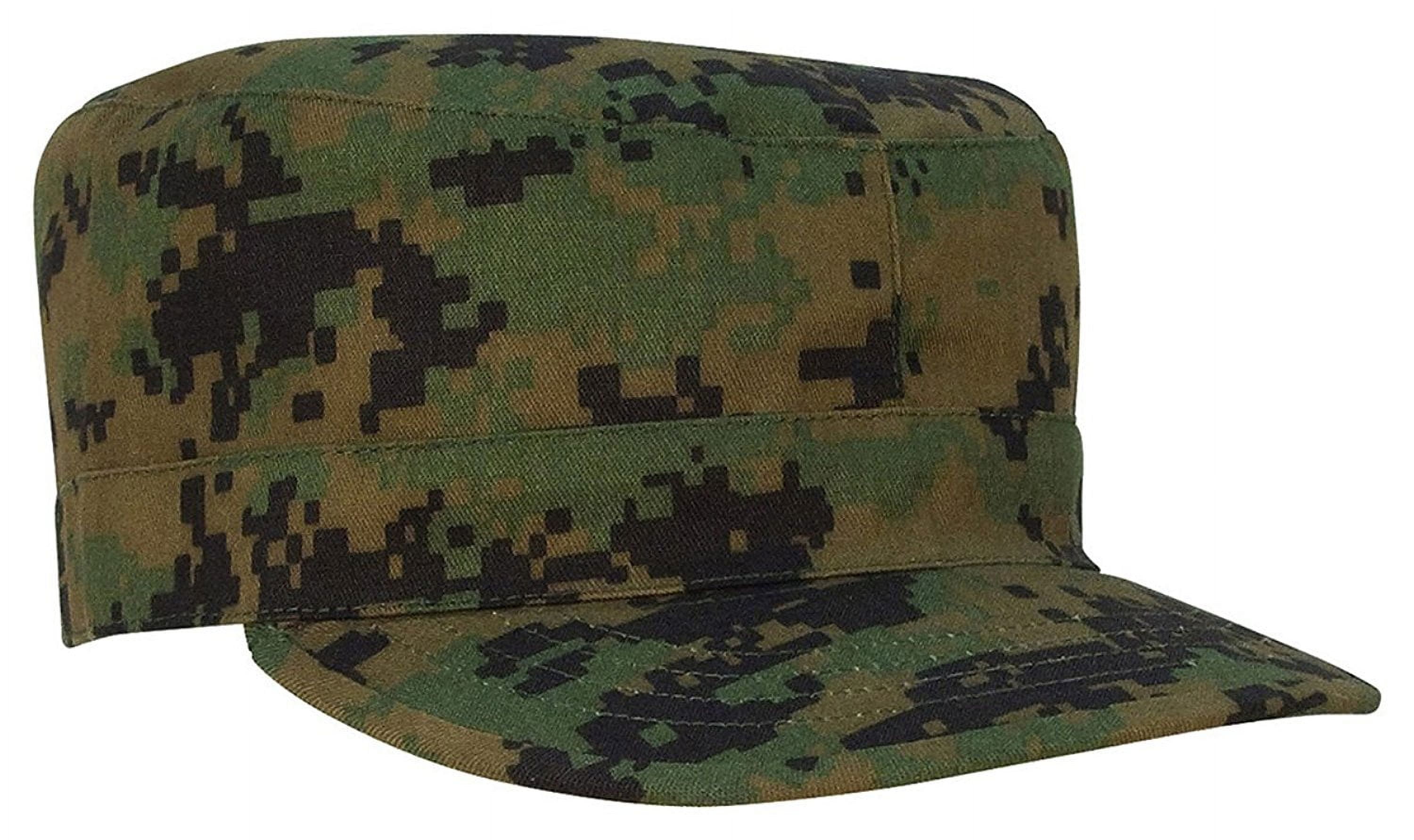 Rothco Camo Fatigue Caps - Woodland Digital Camo, X-Large - Walmart.com