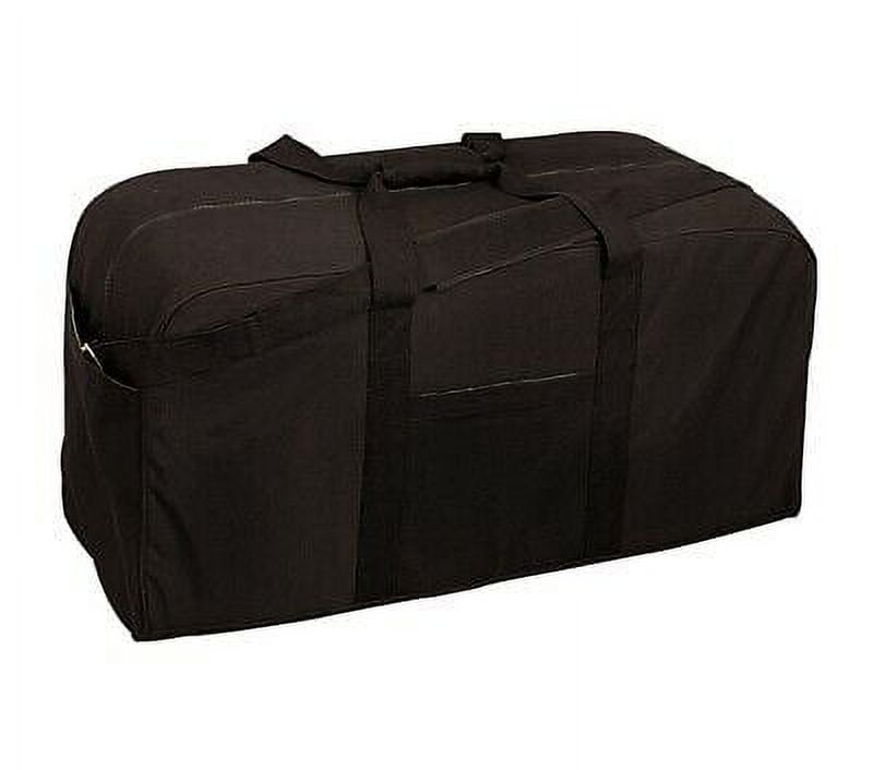 Rothco Canvas Jumbo Cargo Bag, Black - Walmart.com