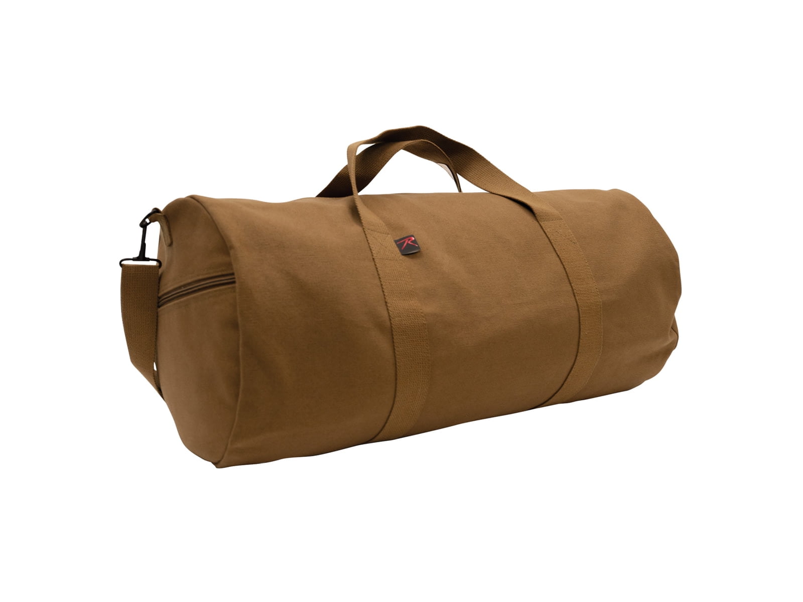 Rothco 23605 Canvas Shoulder Duffle Bag, Work Brown - 24 in. - Walmart.com