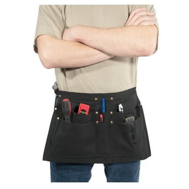 Hudson Durable Goods - Heavy Duty Waxed Canvas Work Apron with Tool ...