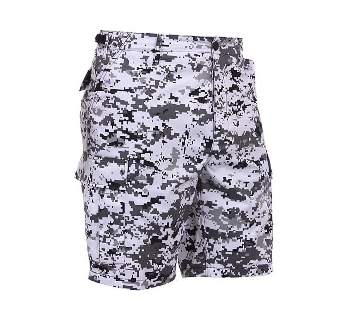 Rothco Digital Camo BDU Shorts,City Digital Camo,Small - Walmart.com