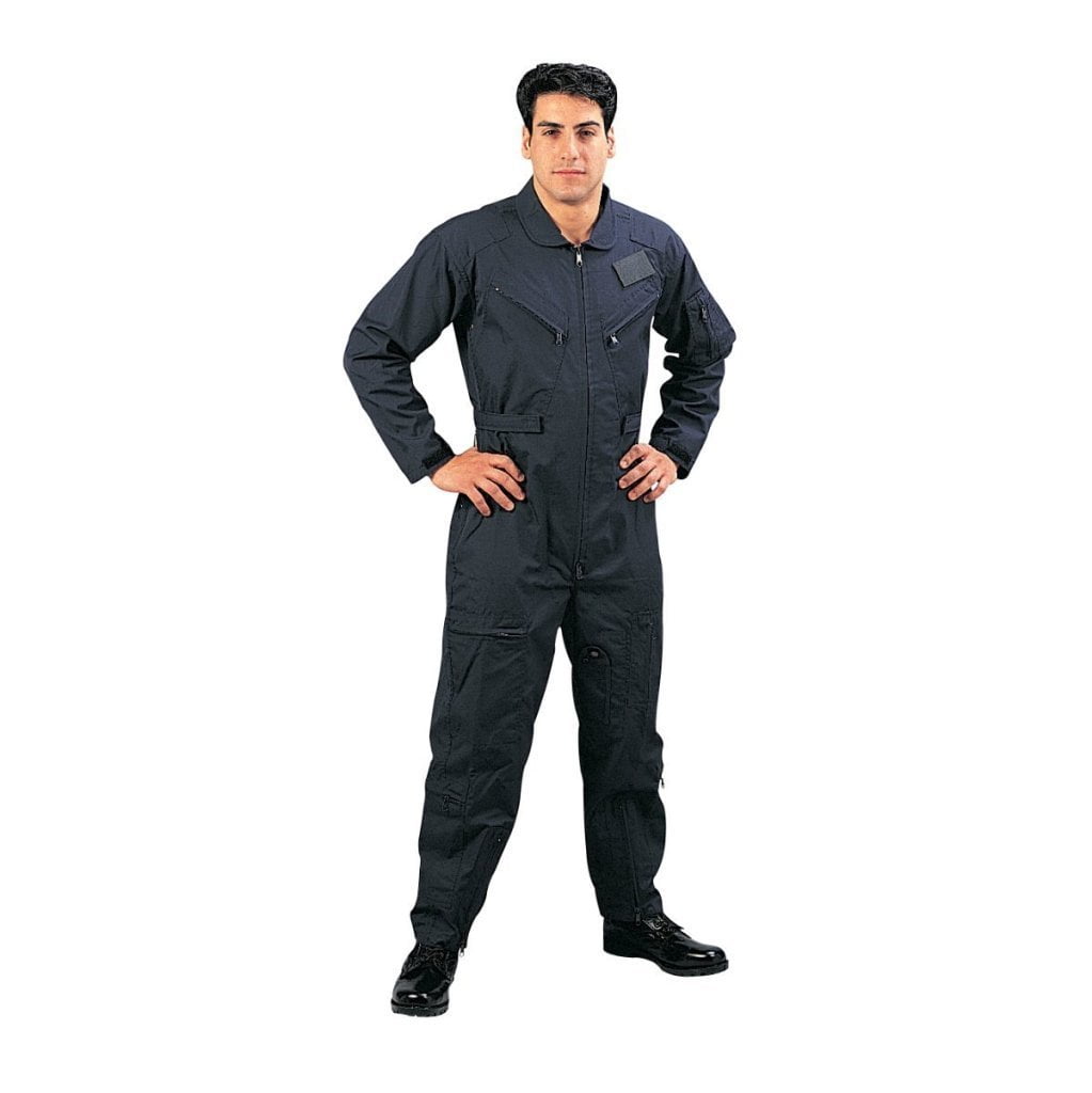 Rothco Flight Coverall - Navy Blue, X-Small - Walmart.com