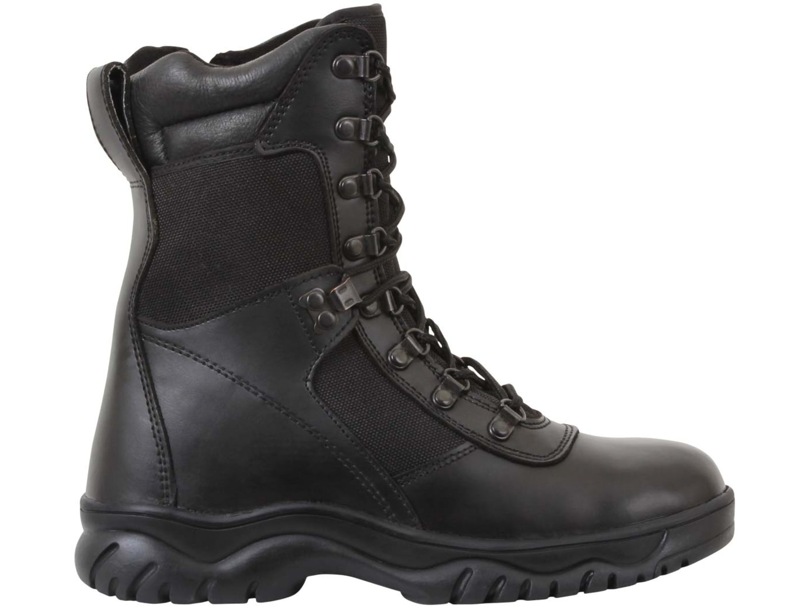 Rothco Forced Entry Boot w/Side Zipper, Black, 11.5 - Walmart.com